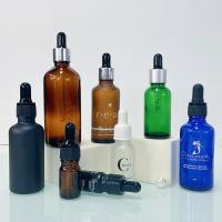 China 30ml 50ml 100ml Pink Cosmetic Dropper Bottle Hair Oil Dropper Bottle BPA Free for sale