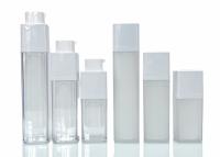 China Matte Type Frosted Airless Serum Bottle 50ml Airless Lotion Bottle Eco Friendly for sale