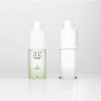 China 3D Printing 50ml Airless Serum Pump Bottles White 30ml Plastic Cosmetics Bottles for sale