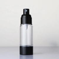 China ABS Plastic Round Cylinder Cosmetic Airless Bottle 15ml 50ml 80ml 100ml 120ml for sale