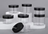 China High End Black Empty Body Butter Containers 50g 100g 150g 200g 250g for sale