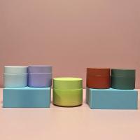 China Matte Colored Face Moisturizer Glass Jar 5g 10g 20g 30g 50g 100g for sale