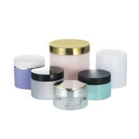 China 50ml 100ml 250ml 300ml 8oz PET PCR Plastic Cosmetic Jar  Anti Leakaging for sale