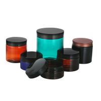 China 50ml 100ml 250ml 300ml 8oz PET PCR Plastic Cosmetic Jar  Anti Leakaging for sale