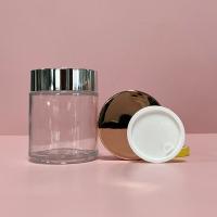 China Color painting 200g Glass Jars Frosted Transparent Glass Container Non Leakage for sale
