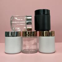 China Color painting 200g Glass Jars Frosted Transparent Glass Container Non Leakage for sale