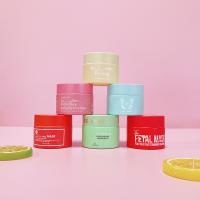 China 5g 10g 15g 20g 30g 50g Frosted Pink Glass Lotion Jars glass cosmetic containers for sale