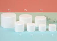 China Silk Print PP Plastic Double Wall Plastic Jar With Screw Lids 3ml-80ml for sale