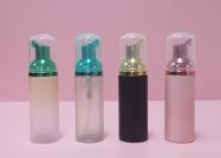 China Custom Pink Frosted 60ml Empty Lash Cleanser Bottles mousse pump bottle for sale