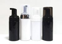China Custom Pink Frosted 60ml Empty Lash Cleanser Bottles mousse pump bottle for sale