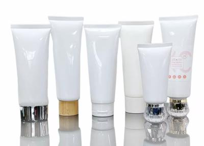 China 50Ml PE Cosmetic Hand Cream Tube Packaging With Flip Top Lids for sale