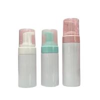 China Customized Plastic Foam Pump Bottle 30ml 50ml 60ml 100ml 150ml 200ml White PET Facial Cleanser Mousse Foam Pump Bo for sale