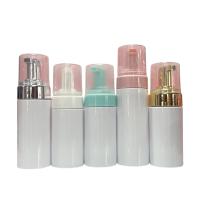 China Customized Plastic Foam Pump Bottle 30ml 50ml 60ml 100ml 150ml 200ml White PET Facial Cleanser Mousse Foam Pump Bo for sale