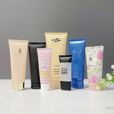 China 150ml 200ml 4oz 8oz Hand Cream Plastic Cosmetic Tube  Wear Resistance for sale