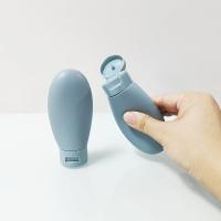 China Pink Grey Blue 60ml Plastic Cosmetic Tube For Hand Cream Smooth Body for sale
