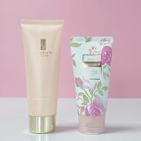 China 100ml 200ml Luxury Face Wash Packaging Tube hot stamping Printing for sale