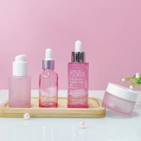 China 30ml 50ml 60ml Glass Face Serum Bottles Hair Essential Oil Dropper bottle for sale
