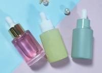 China Customized Paint Color Serum Facial Oil Glass Dropper Bottle 30ml for sale