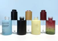 China Customized Paint Color Serum Facial Oil Glass Dropper Bottle 30ml for sale