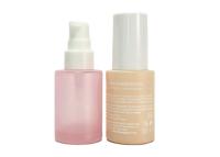 China 30Ml Face Cream Bottle 1oz Empty Black Frosted Glass Dropper Bottle for sale