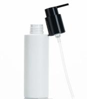 China White Pump Sprayer Plastic Cosmetic Skincare Bottle Packaging Matte 120ml for sale