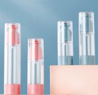 China 15ml 30ml 50ml AS Plastic Cosmetic Airless Bottle For Lotion Packaging for sale