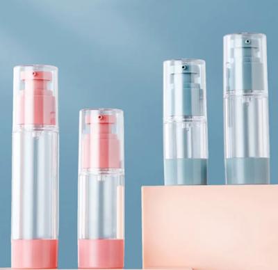 China 15ml 30ml 50ml AS Plastic Cosmetic Airless Bottle For Lotion Packaging for sale