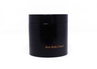 China Empty 250 Ml Jar Plastic Container Hair Mask Packaging 8 Oz Black Pet With Black Lids for sale