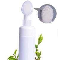 China 120ml OEM Foaming Cleanser Bottle With Silicon Brush for sale