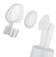 China 120ml OEM Foaming Cleanser Bottle With Silicon Brush for sale