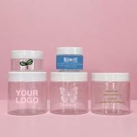 China Custom Bowl Shaped 250g Container Jar Plastic With Screw Top Lids for sale
