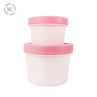 China Skin Care Cream 1000ml Plastic Cosmetic Jar Luxury Pp for sale