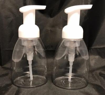 China Plastic 10oz 8 Oz Foamer Bottles 300 Ml Empty Oval Shape for sale