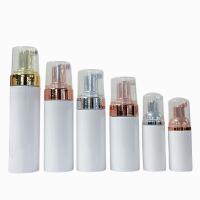 China Lash Cleanser Empty Foaming Bottles Pink Purple Frosted 60ml 50ml for sale