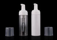 China 150ml Foam Pump Bottle Round Plastic Pet Face Wash Liquid Shampoo White for sale