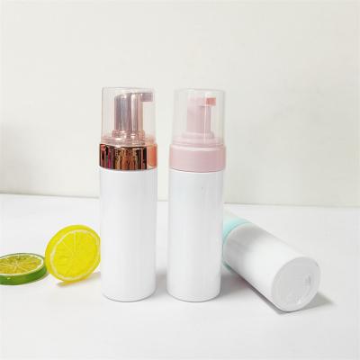 China 50ml 100ml Plastic PET PP Foaming Soap Bottles Bulk Empty Pump Bottle for Eye Lash for sale
