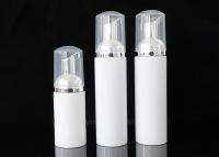 China Luxury 50ml Foam Pump Bottle Facial Wash Packaging Empty Round Gold Pump Cap for sale