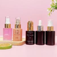 China Custom Color 30ml Empty Cosmetic Bottles For Skincare Prevent Leaking for sale