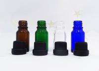 China 10ml Empty Cosmetic Bottles Simple Amber Essential Oil Sample Test Custom for sale