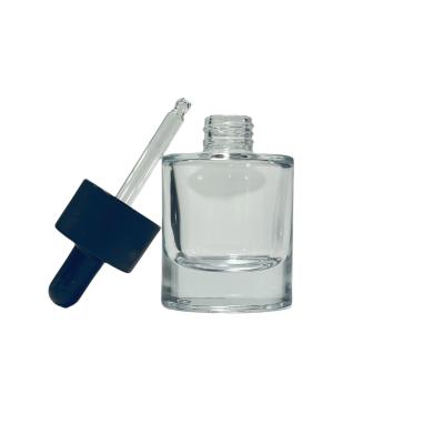 China 50ml OEM Empty Foundation Bottle Clear And Custom Color Simple for sale