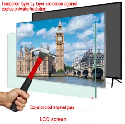 China 55-110 Inch Television With Tempered Glass Eye Protection for sale