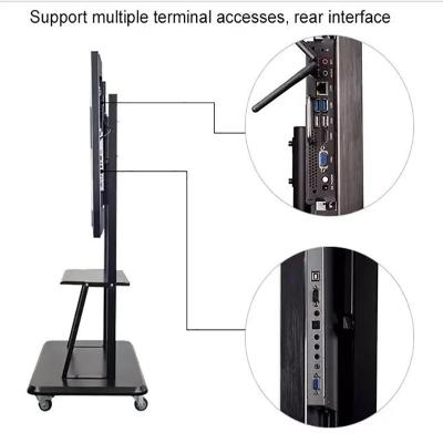 China 55'' Interactive Touch Screen Board For Teaching All In One Touch Windows System for sale