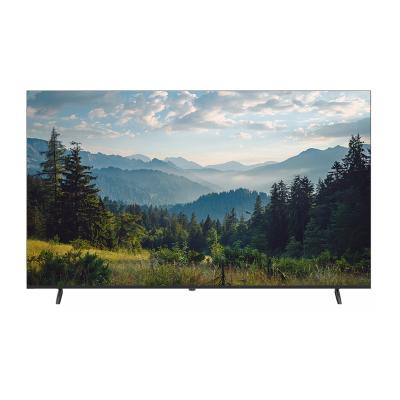China 65-100'' Smart Custom LED TV 4K Ultra HD LED Android 14.0 WiFi Big Screen Double Glass TV for sale