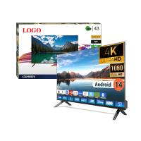 China 4K UHD Smart Android TV 32 40 50 55 65 Inch LED Screen Home Cinema for sale