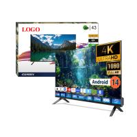 China Smart LED TV 32 40 50 55 65 Inch Android FHD UHD 4K 2K WiFi Television for sale