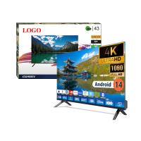 China LED Smart TV 32 40 50 55 65 Inch 4K UHD Android HDR WiFi Ready for sale