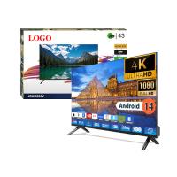 China SmaLED UHD Smart TV 32 40 50 55 65 Inch 4K Android Thin Bezel Television for sale
