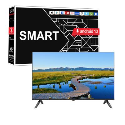 China Frameless Smart LED TV 32-65 Inch Android 4K UHD for sale