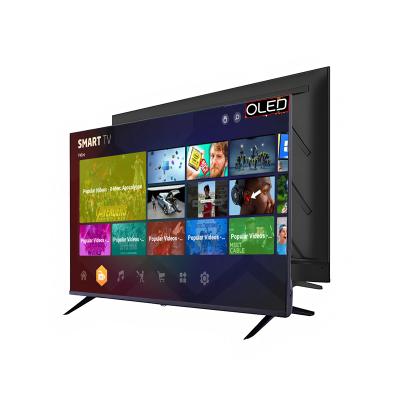 China Smart Tv 43 Inches QLED 4k  50 65 Inch LED Tv With Android WiFi  google Televisions for sale