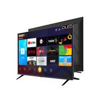 China Ultra Narrow Bezel 75 Inch QLED TV 4K Android OLED TV for Meeting Room for sale